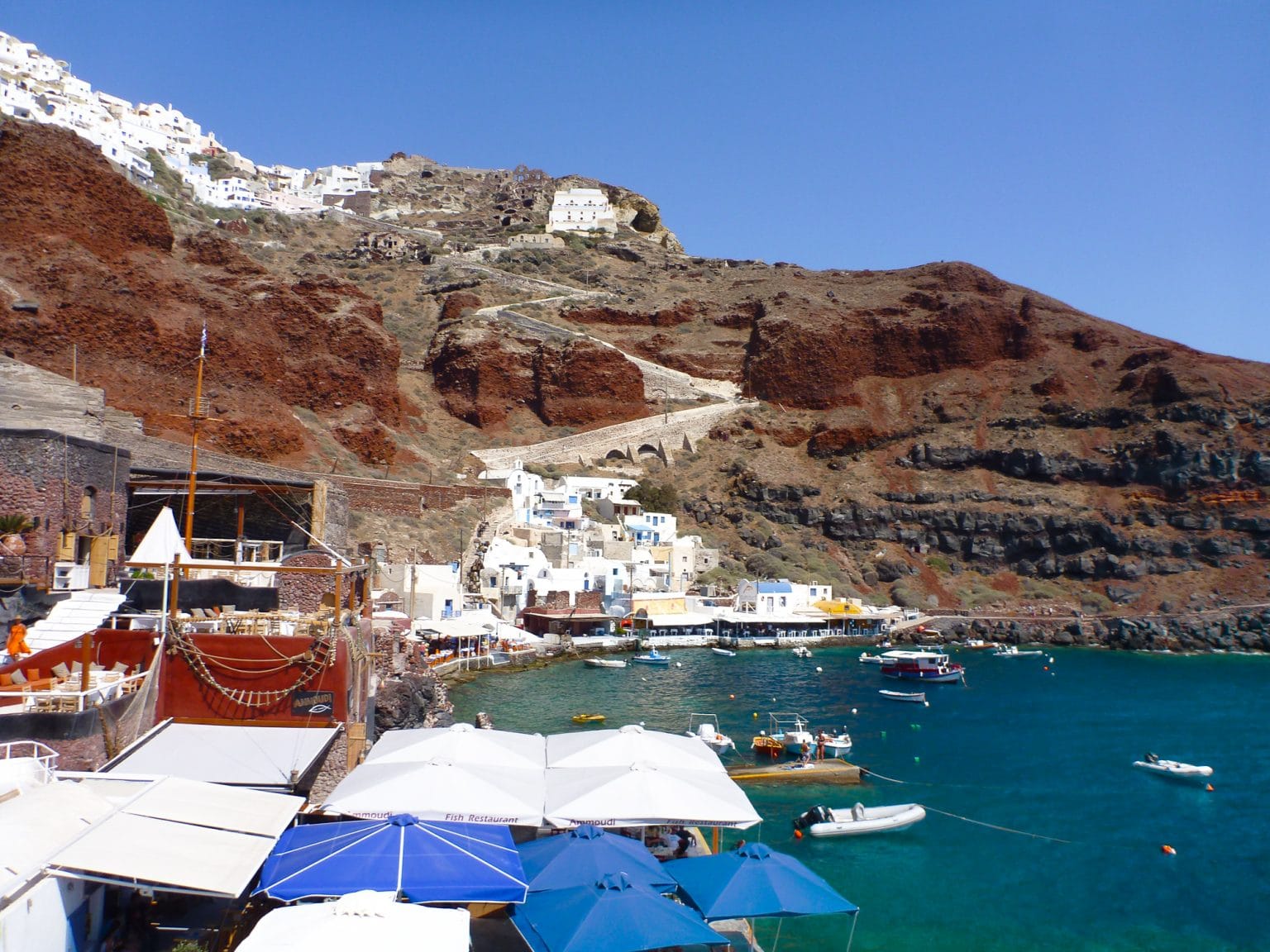 Amoudi Bay Santorini Greece - Follow Your Detour